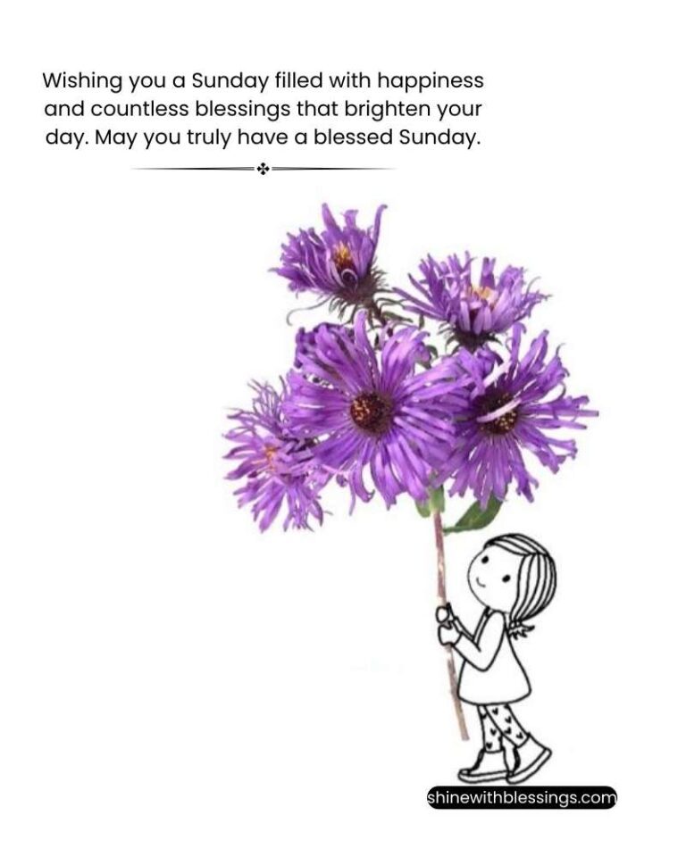 130+ Beautiful Sunday Blessings Images and Quotes to Inspire You
