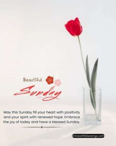 130+ Beautiful Sunday Blessings Images and Quotes to Inspire You